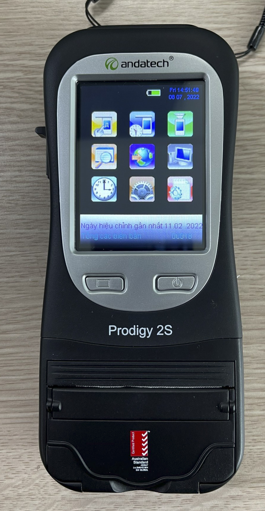 Máy đo nồng độ cồn trong hơi thở Prodigy 2